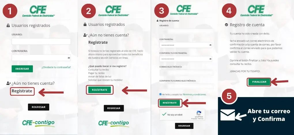 CFE Pago en Línea Cómo Pagar tu Recibo de Luz por Internet
